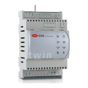 CAREL EVD EVOLUTION TWIN CONTROLLER USER MANUAL | ManualsLib
