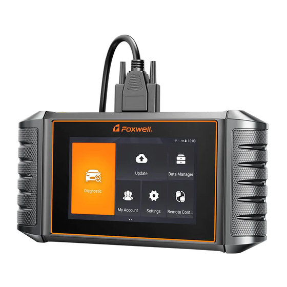 FOXWELL NT710 QUICK START MANUAL Pdf Download | ManualsLib
