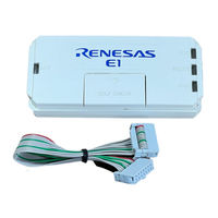 Renesas E1, E20, E2 Manual | ManualsLib