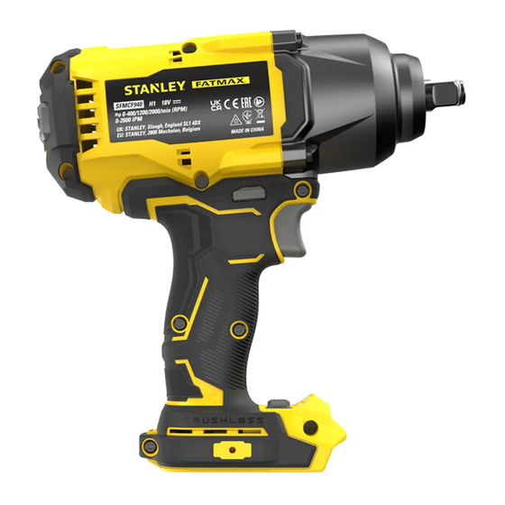 STANLEY FATMAX SFMCF940 ORIGINAL INSTRUCTIONS MANUAL Pdf Download ...