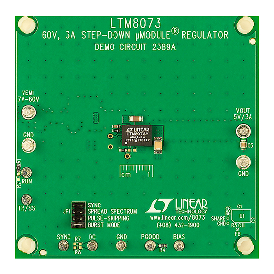ANALOG DEVICES LINEAR TECHNOLOGY DC2389A DEMO MANUAL Pdf Download ...