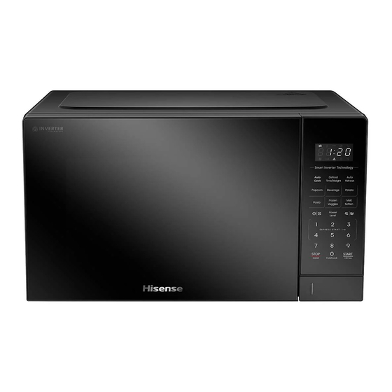 Hisense HMAS3411BMV microwave oven Operating Manual | ManualsLib