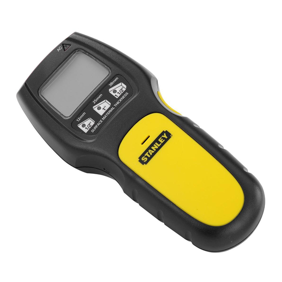 STANLEY INTELLISENSOR PRO USER MANUAL Pdf Download | ManualsLib