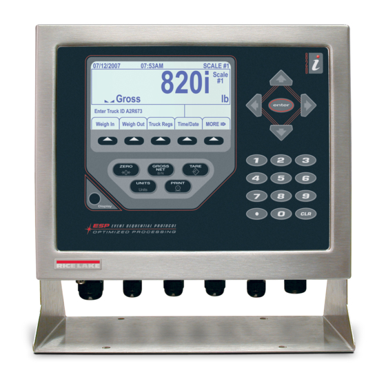 RICE LAKE 820I INSTALLATION MANUAL Pdf Download | ManualsLib