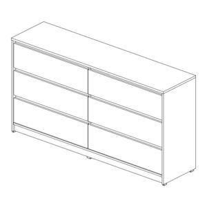 ROOM ESSENTIALS 6 DRAWER DRESSER ASSEMBLY INSTRUCTIONS MANUAL Pdf ...