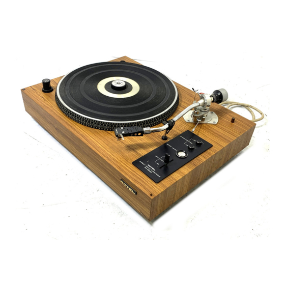 ROTEL RP-3000 OWNER'S MANUAL Pdf Download | ManualsLib