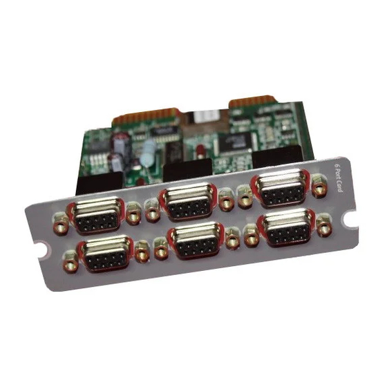 HP SIX PORT CARD INSTALLATION INSTRUCTIONS Pdf Download | ManualsLib