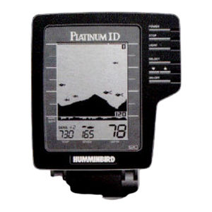 Humminbird Platinum ID 120 Depth Finder Manuals