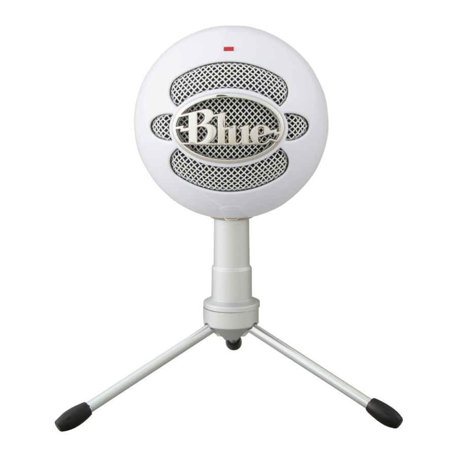 Blue Microphones Snowball Manual | ManualsLib