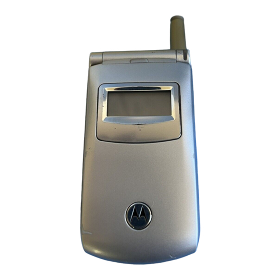 MOTOROLA V260/V262 OWNER'S MANUAL Pdf Download | ManualsLib