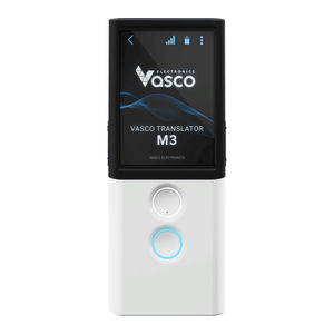 Vasco M3 Language Translator Device Manuals