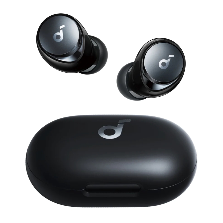 Soundcore Space A40 - Noise Cancelling Earbuds, 50-Hour Playtime Manual ...