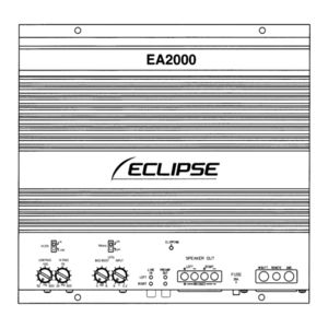 Eclipse EA4000 Car Amplifier Manuals