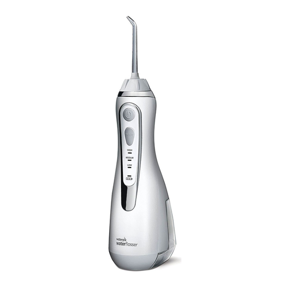 WATERPIK WATERFLOSSER WP-560 QUICK START MANUAL Pdf Download | ManualsLib