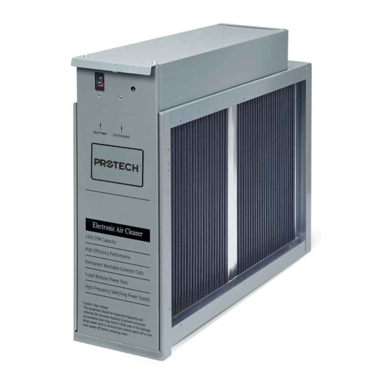 PROTECH 84-25052-07 1400 CFM OPERATION MANUAL Pdf Download | ManualsLib