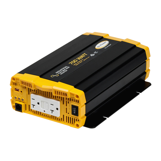 GO POWER GP-ISW-700 INVERTER USER MANUAL | ManualsLib