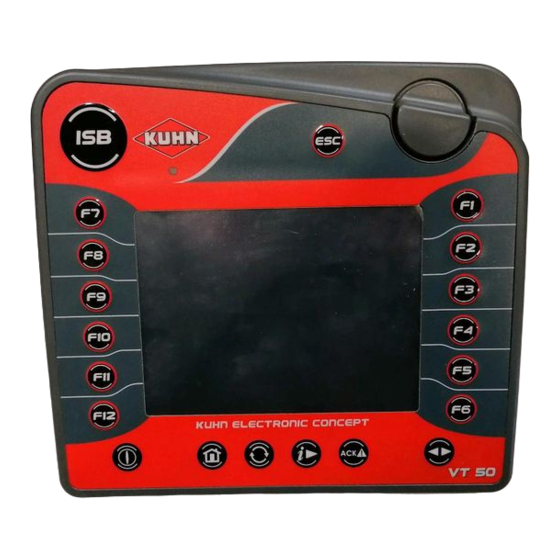 Isobus VT50 Manuals | ManualsLib