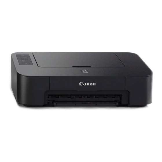 Canon PIXMA TS200 / E200 Series Setup Guide | ManualsLib