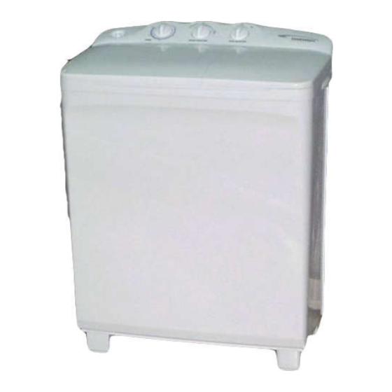 Daewoo Washing Machine Service Manual DW-2500 Series | ManualsLib
