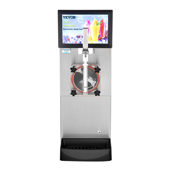 VEVOR COMMERCIAL SLUSH MACHINE SERIES PRODUCT INSTRUCTION MANUAL Pdf ...