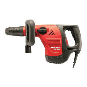 HILTI TE 500 MANUAL Pdf Download | ManualsLib