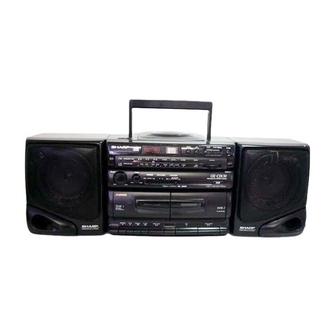 SHARP GX-CD30 SERVICE MANUAL Pdf Download | ManualsLib