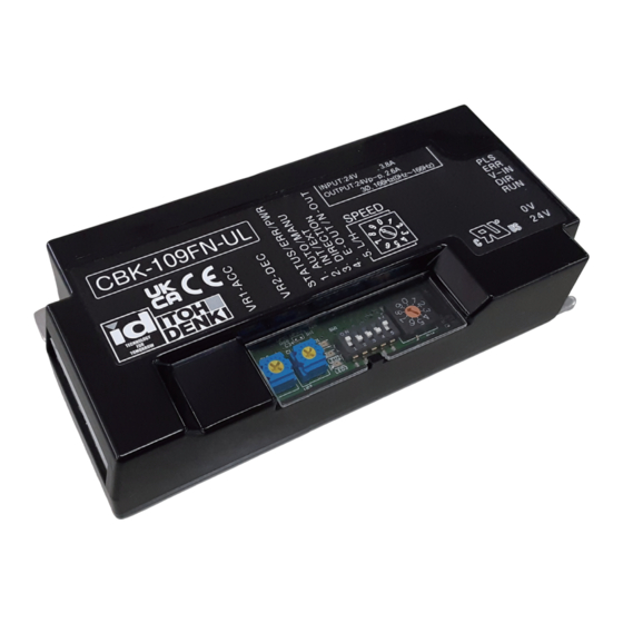 ITOH DENKI POWER MOLLER 24 CBK-109 SERIES USER MANUAL Pdf Download ...