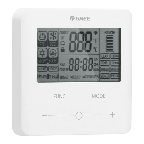 GREE XE71-45/GC1 OWNER'S MANUAL Pdf Download | ManualsLib