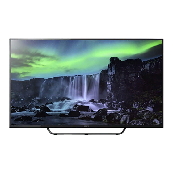 SONY KD-49X8005C SERVICE MANUAL Pdf Download | ManualsLib