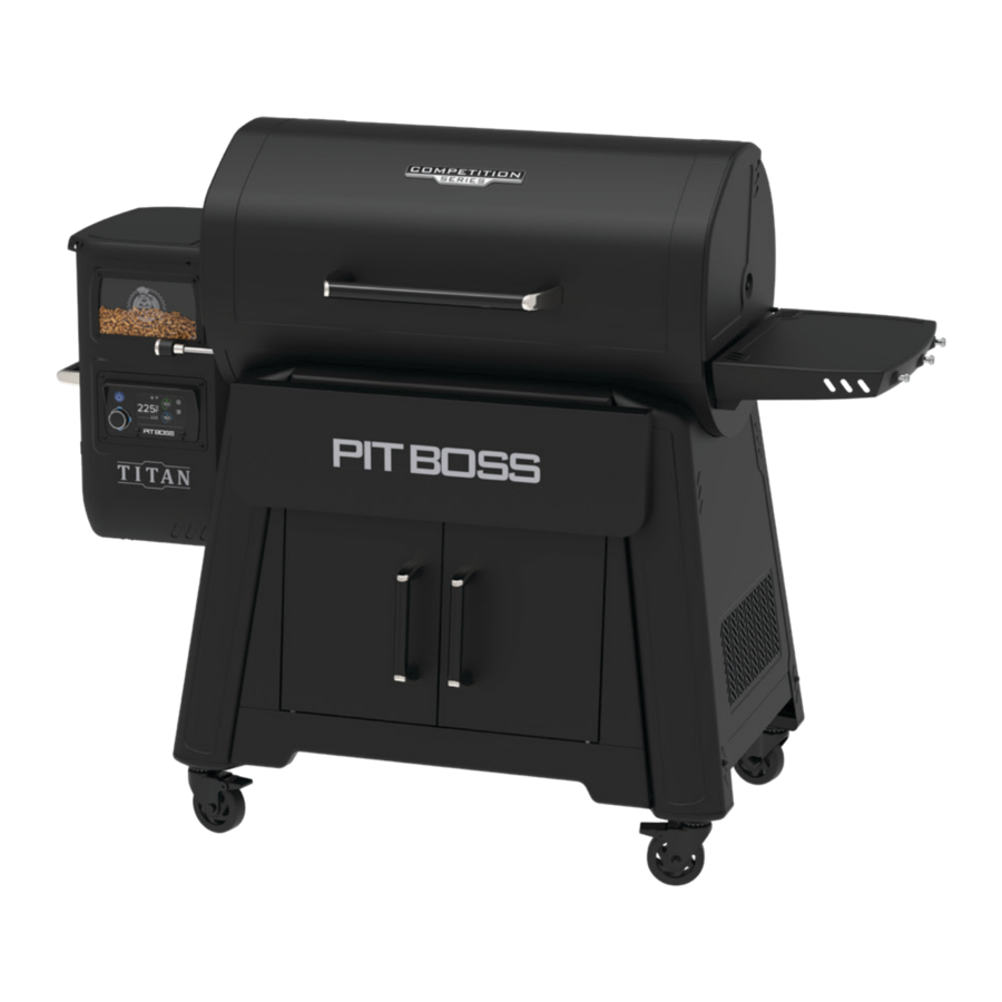 PIT BOSS COMPETITION Series, TITAN PB1600CST Manual | ManualsLib