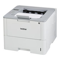 User Manuals: Brother HL-L6400DW Laser Printer