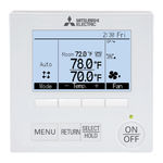 Mitsubishi PAR-40MAAU Deluxe MA Remote Controller User Guide | ManualsLib