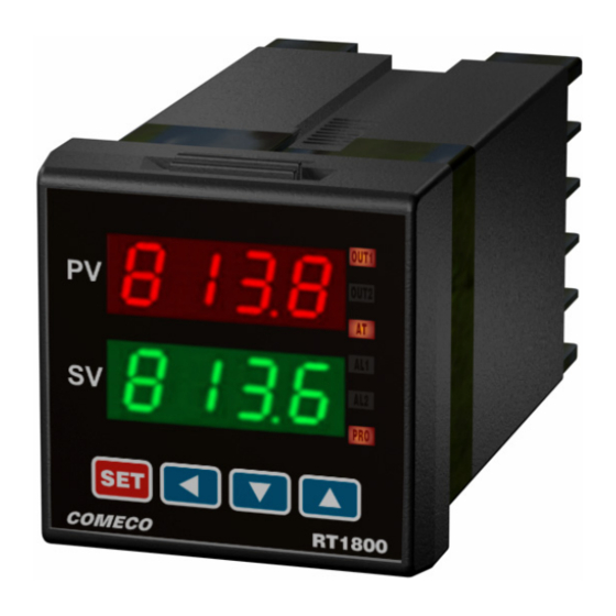 COMECO RT1800 CONTROLLER OPERATION MANUAL | ManualsLib