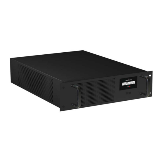 TECNOWARE EXA 1.1 RACK MOUNT USER MANUAL Pdf Download | ManualsLib