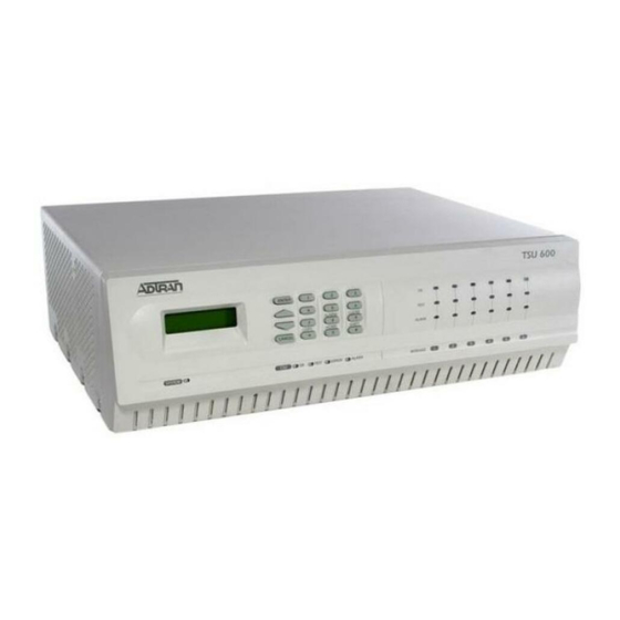 ADTRAN 600E PRODUCT SPECIFICATIONS Pdf Download | ManualsLib