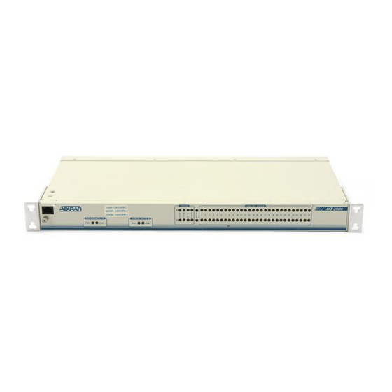 ADTRAN MX2800 M13 USER MANUAL Pdf Download | ManualsLib