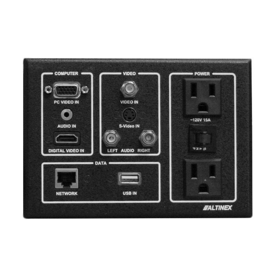 ALTINEX FURNITURE MOUNT INTERCONNECT BOX SP107-101/101C USER MANUAL Pdf ...