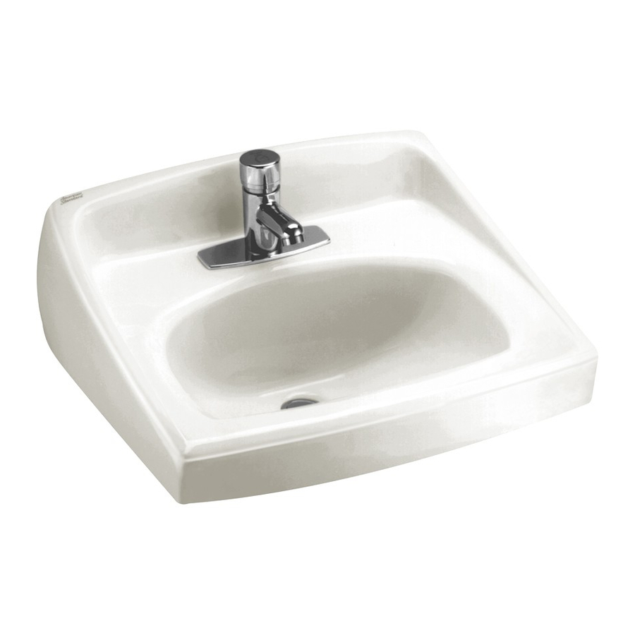 AMERICAN STANDARD LUCERNE WALL HUNG LAVATORY 0356 066 SPECIFICATION AMERICAN STANDARD LUCERNE WALL HUNG LAVATORY 0356 066 SPECIFICATION