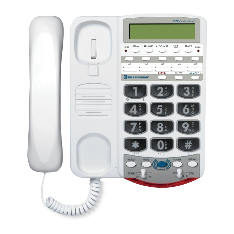 AMERIPHONE VCO OPERATING INSTRUCTIONS MANUAL Pdf Download | ManualsLib
