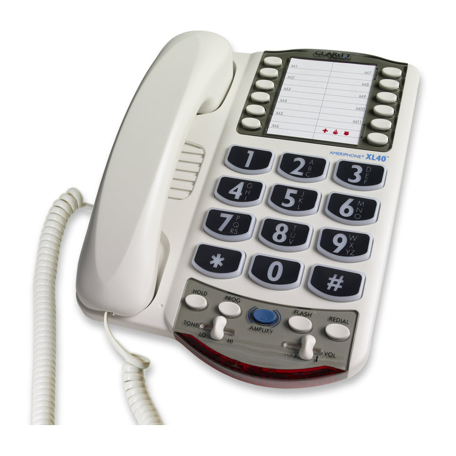 AMERIPHONE DIALOGUE XL-50 OPERATING INSTRUCTIONS MANUAL Pdf Download ...
