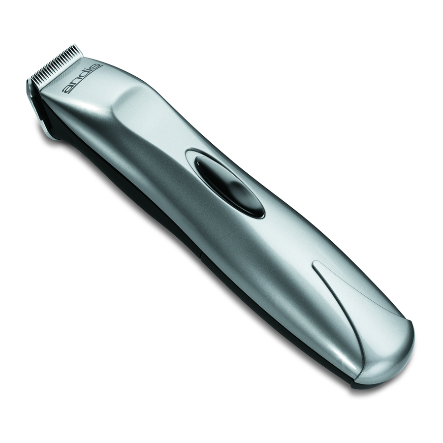 ANDIS CORDLESS, BATTERY-OPERATED TRIMMER BTB 22485 SPECIFICATION SHEET ...