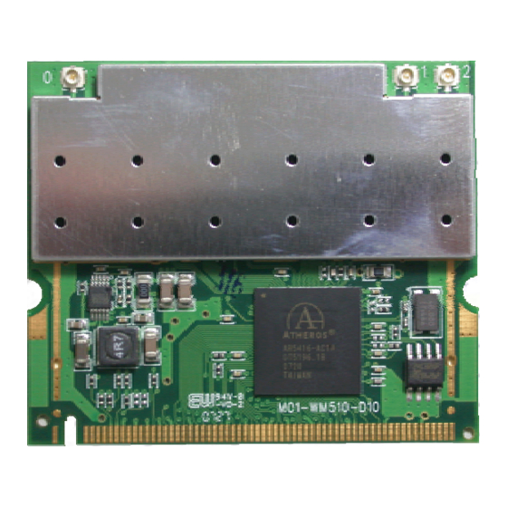 ABOCOM WM5100 SPECIFICATION Pdf Download | ManualsLib