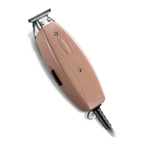 ANDIS T-EDJER AEE SPECIFICATIONS Pdf Download | ManualsLib