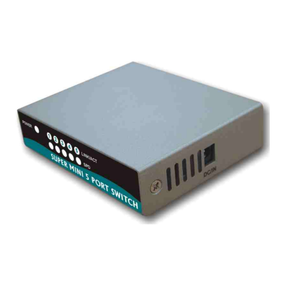 ABOCOM SW500A SPECIFICATION Pdf Download | ManualsLib