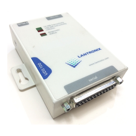 LANTRONIX UDS10 USER MANUAL Pdf Download | ManualsLib