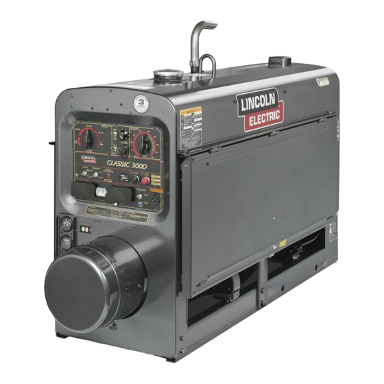 LINCOLN ELECTRIC CLASSIC 300 D OPERATOR'S MANUAL Pdf Download | ManualsLib