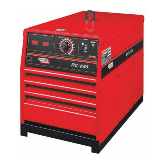 LINCOLN ELECTRIC DC-655 TECHNICAL SPECIFICATIONS Pdf Download | ManualsLib