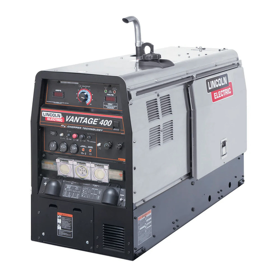 LINCOLN ELECTRIC VANTAGE 400 (AU) OPERATOR'S MANUAL Pdf Download ...