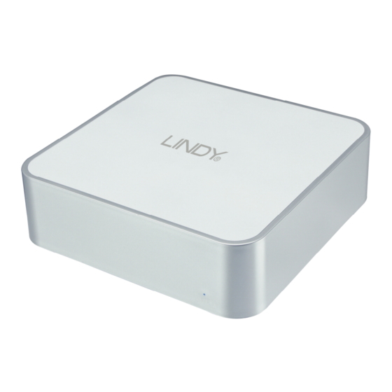 LINDY MINI NAS ENCLOSURE SATA & IDE 42808 USER MANUAL Pdf Download ...
