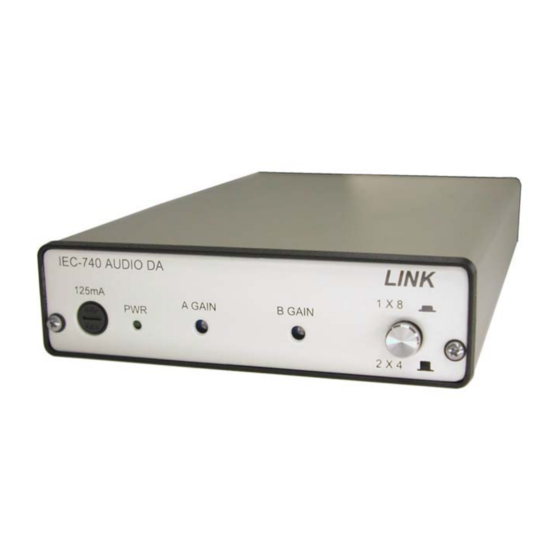 LINK ELECTRONICS 700 SERIES SPECIFICATION SHEET Pdf Download | ManualsLib